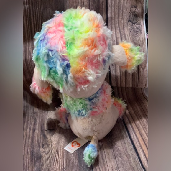Ty | Toys | Ty Beanie Boos Rainbow Poodle | Poshmark